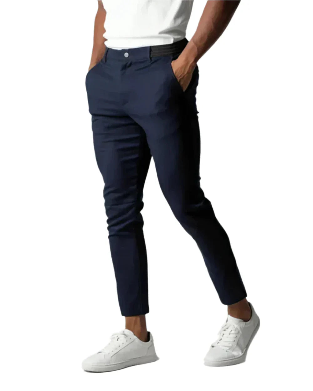 Pantalón Chino elástico – Kenia Blanco